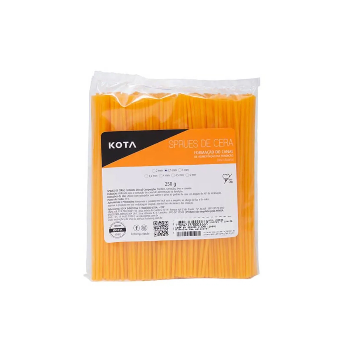 Cera em Sprue - Pacote Econômico - Kota