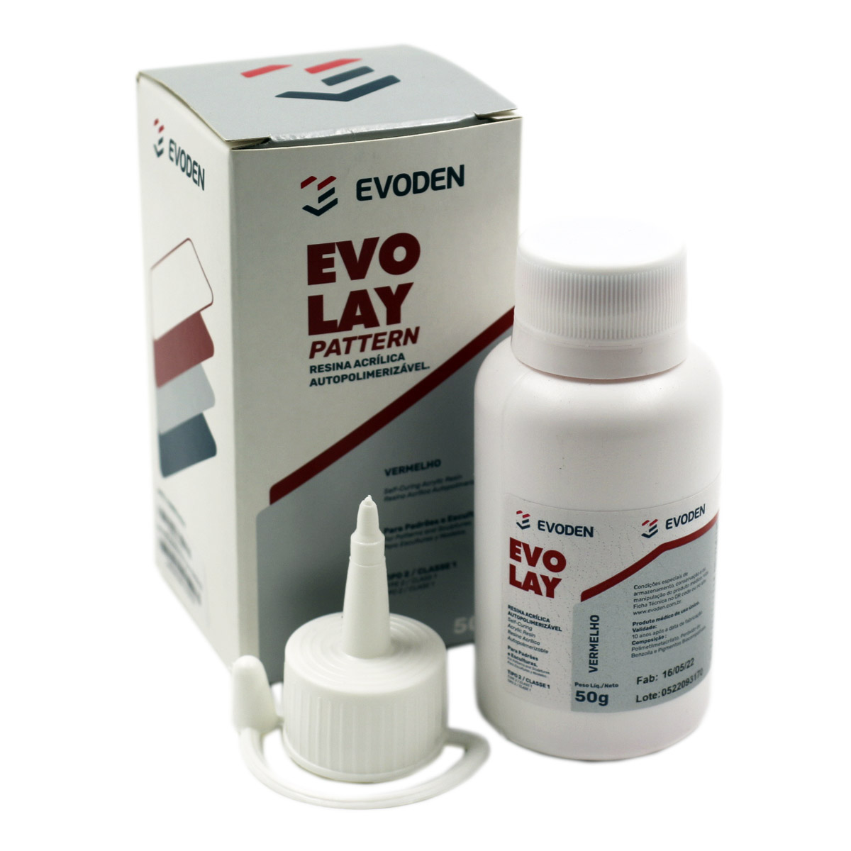 Kit Resina Evolay Pattern Evoden 50mL + 50g