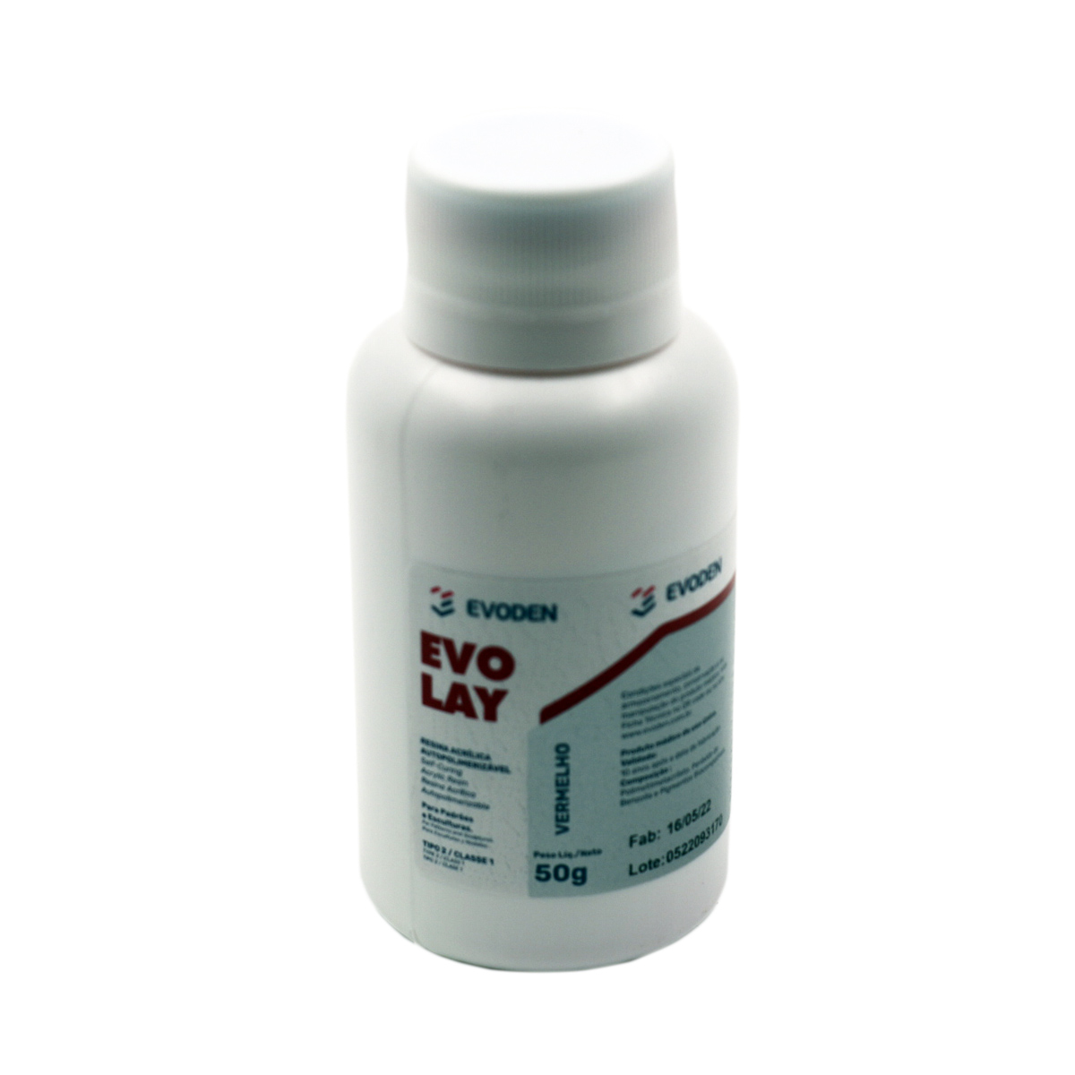 Resina Evolay Pattern Vermelho - Evoden 50G