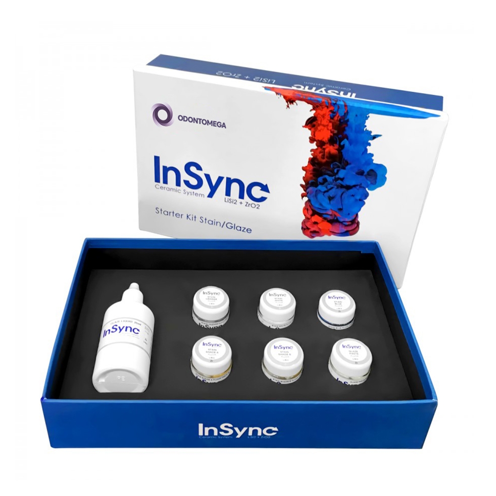 Cerâmica Insync Kit Starter Stain / Glaze