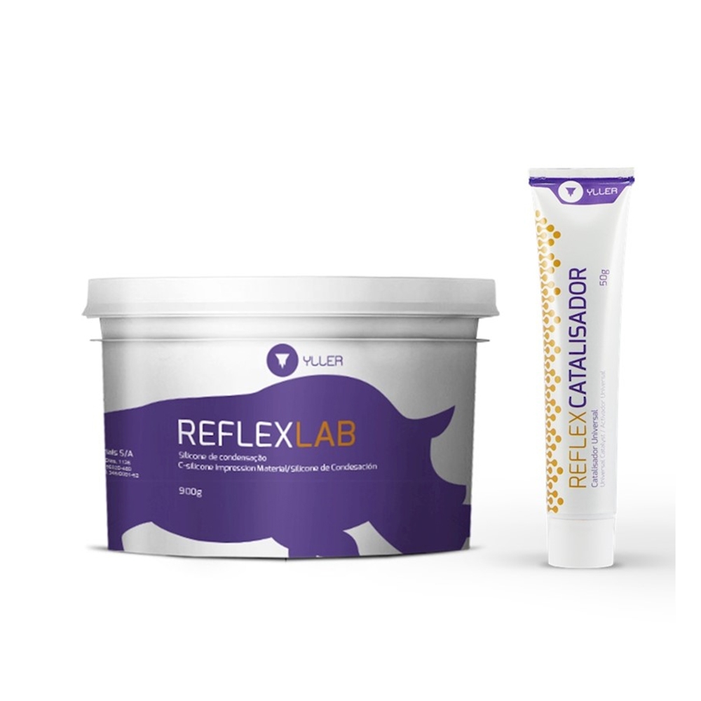 Silicone para Muralha Yller Reflex LAB KIT - Reflex LAB 900g + Reflex ...